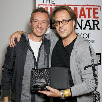 Fraser T Smith receives outstanding achievement award