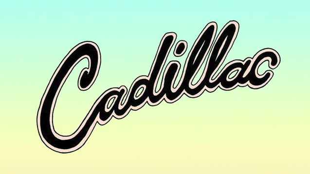 Cadillac Logo Script Font
